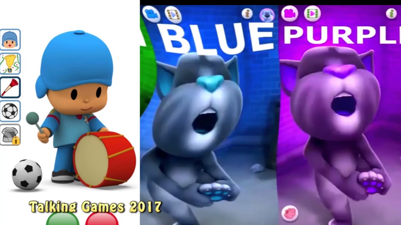 New Learn Colors Talking Tom Colours 2017 07 03 - YouTube