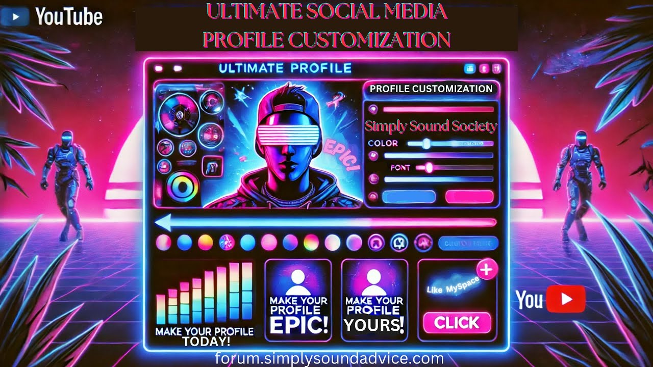 Old-School MySpace Customization is BACK… But Even Better! - YouTube