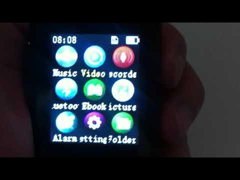 1.8" Rockstar Portable MP3 Player Playing AVI Video (Button and non-FM vesion) $10 - YouTube