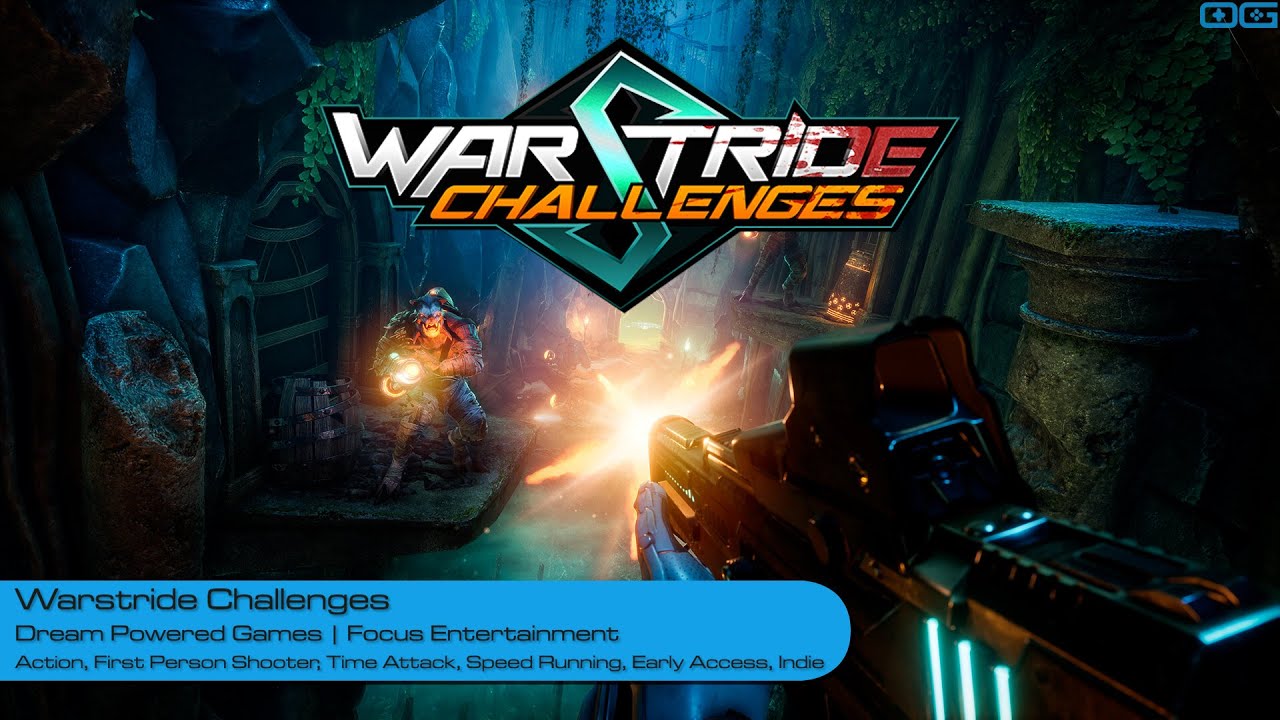 Warstride Challenges: A Mix of Doom, Super Meat Boy and Trackmania in a Bloody Blender (Gameplay ...