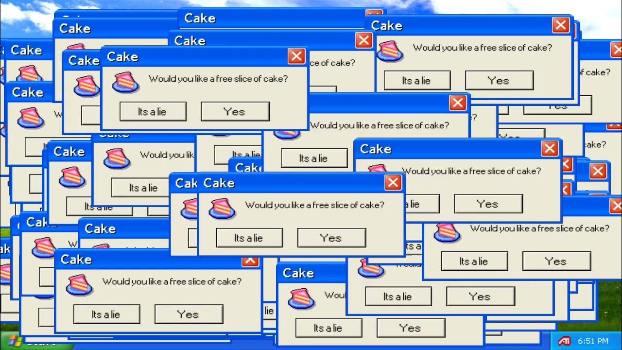 Cake error - YouTube