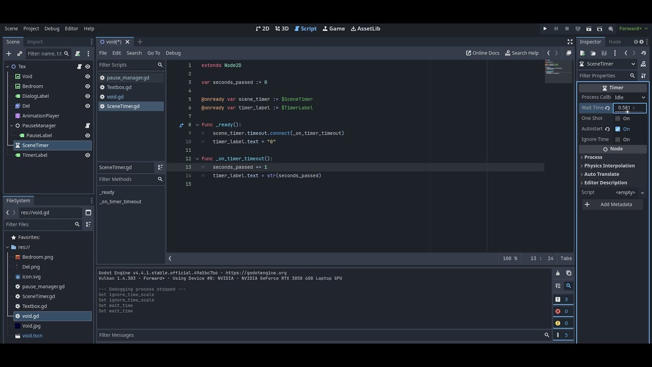 Coding a new game - YouTube