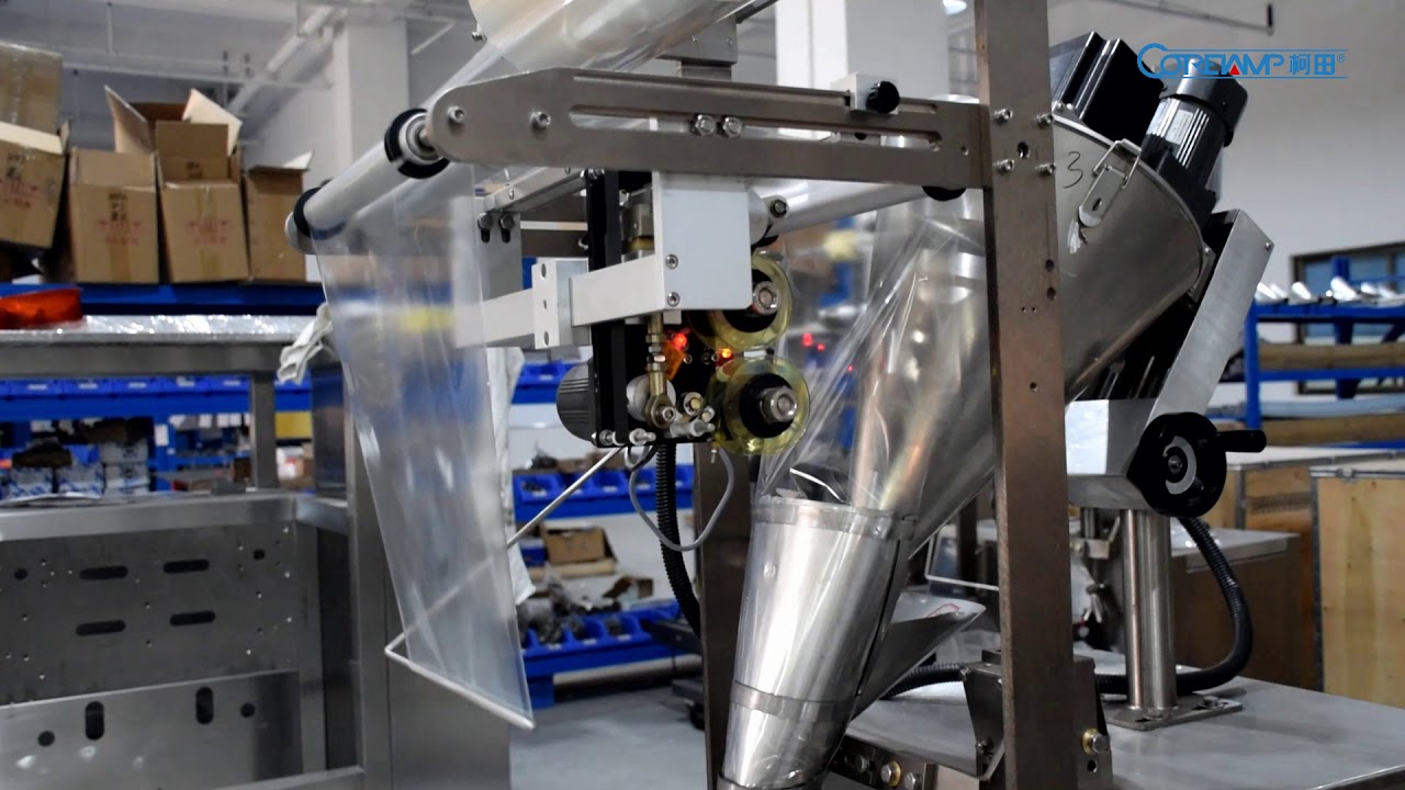 Small Automatic Dry Fine Powder Packing Machine - YouTube