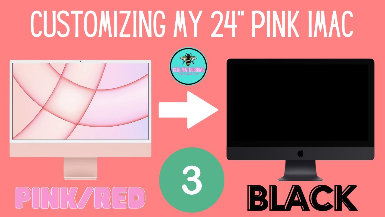M1 iMac Makeover + Revealing the Set Up! || 24" iMac unboxed ...