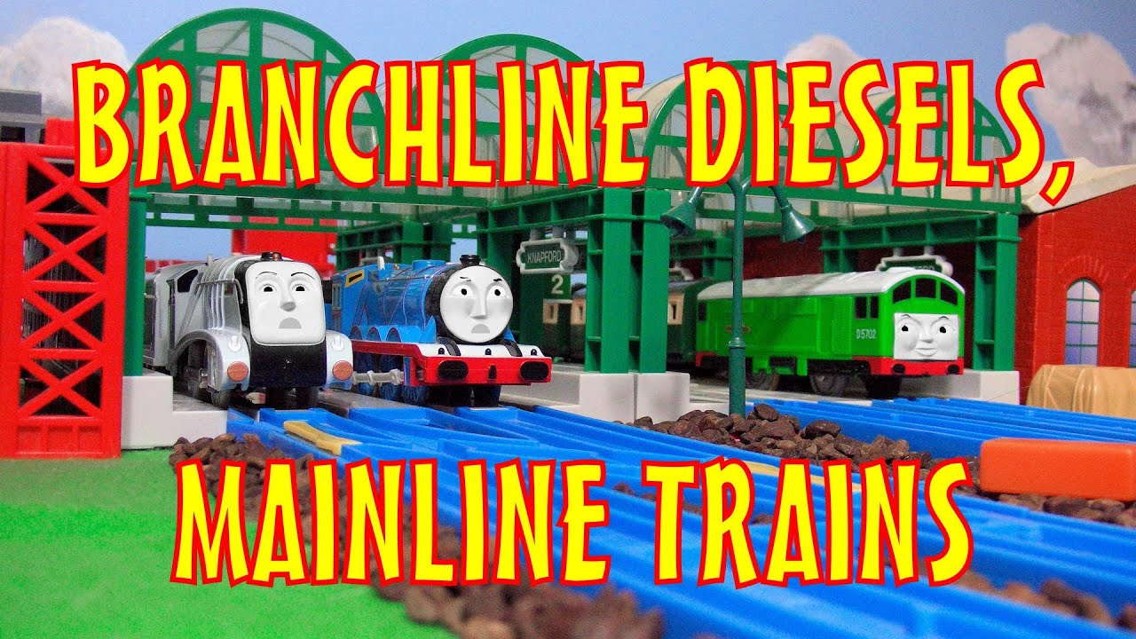 TOMICA Thomas & Friends Short 27: Branchline Diesels, Mainline Trains ...