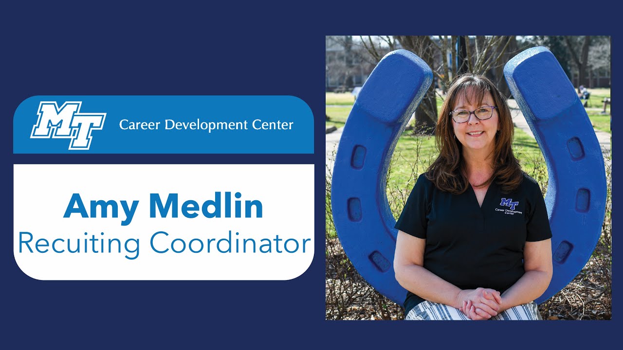 Amy Medlin, Recruiting Coordinator at MTSU Career Development Center ...