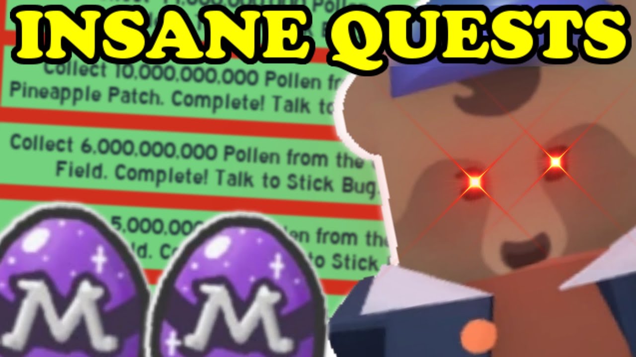 These *NEW* Dapper Bear Quests Are INSANE (Bee Swarm Simulator) - YouTube