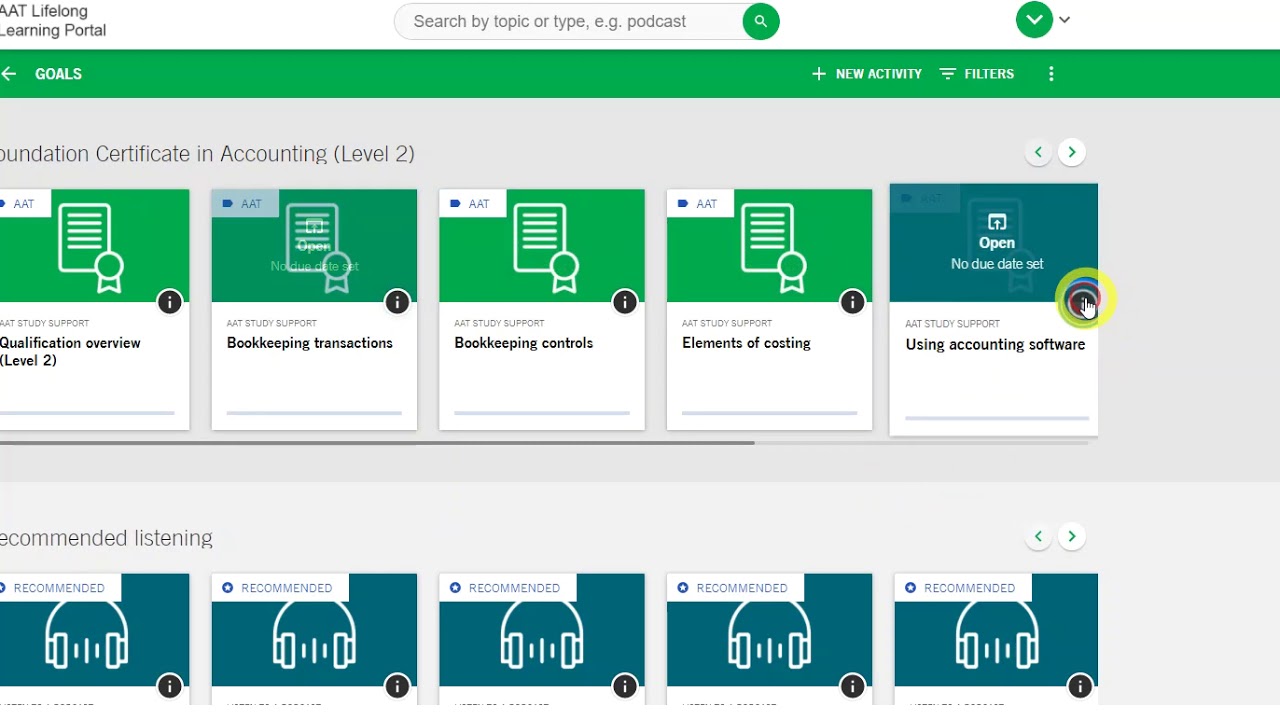 Using the AAT Lifelong Learning Portal - YouTube