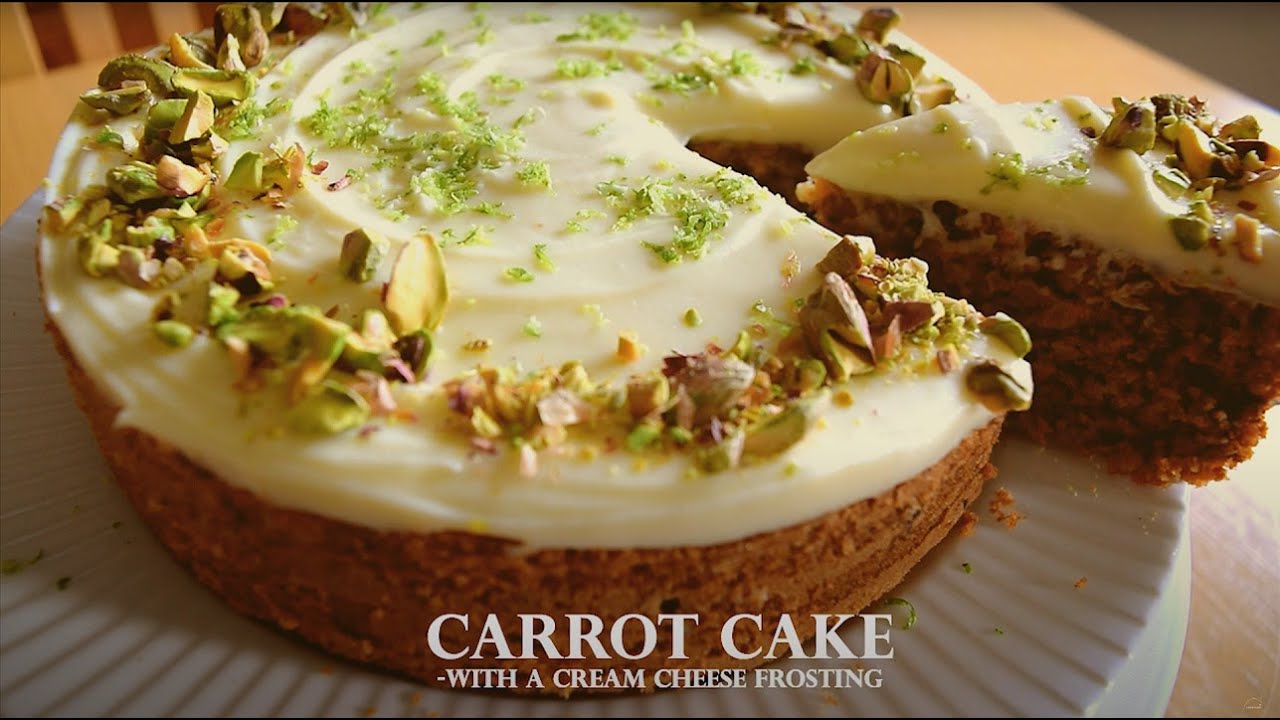 Carrot Cake with a Cream Cheese Frosting | The Supper Factory - YouTube