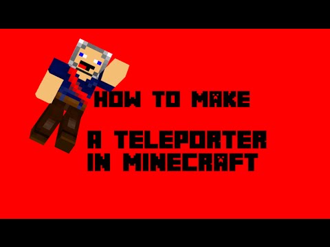 How to Make a Teleporter In Minecraft - YouTube