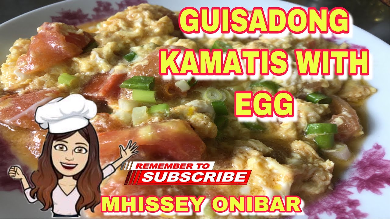GUISADONG KAMATIS WITH EGG || SIMPLE EASY COOKING PANLASANG PINOY - YouTube