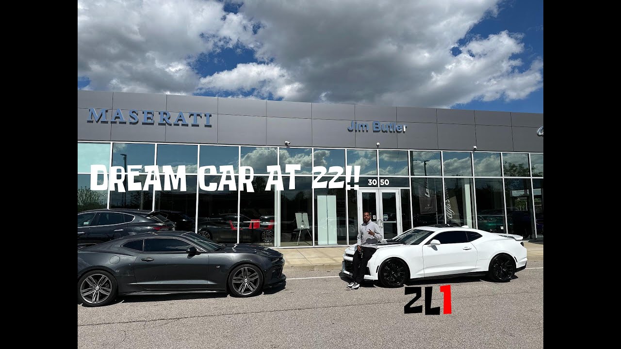 Taking Delivery of my Dream Car at 22yrs old !!!! ****ZL1**** - YouTube