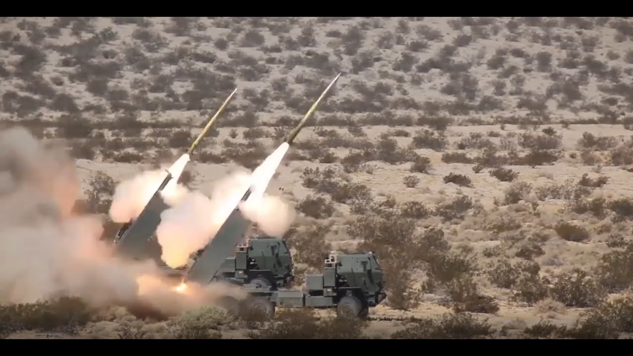 Launching HIMARS rockets! - YouTube