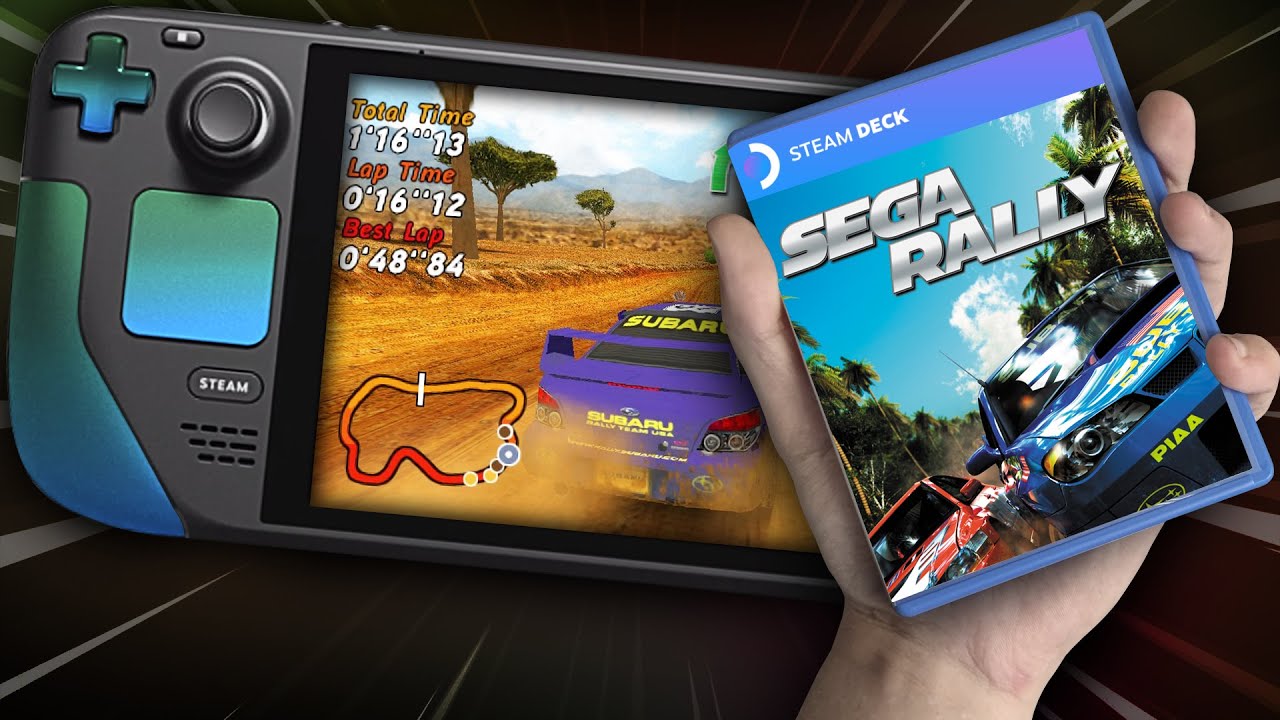 STEAM DECK ft. SEGA Rally (psp) - YouTube