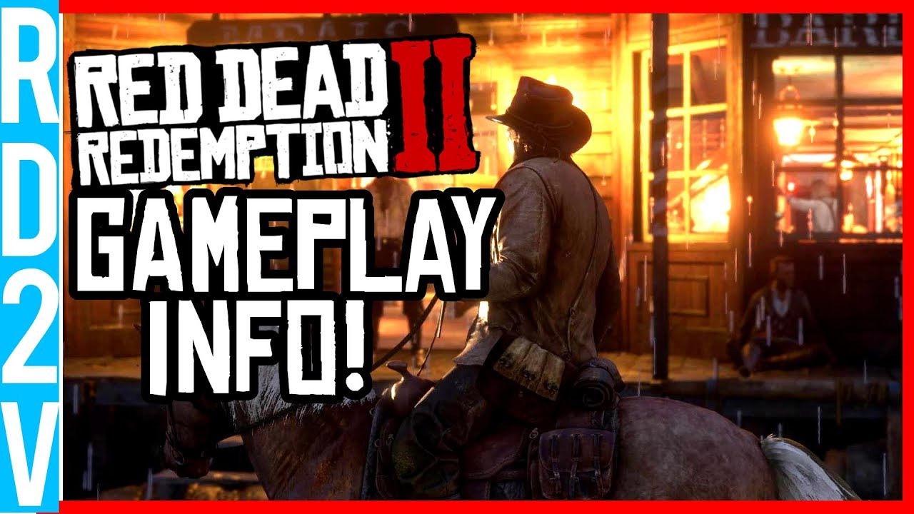 Red Dead Redemption 2 - New Gameplay Details, Character Customization ...