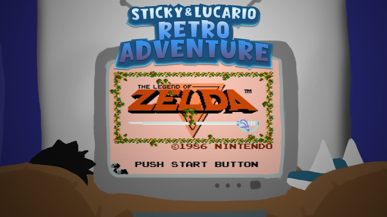 The Legend of Zelda | Sticky & Lucario Zelda Retro Adventure - YouTube