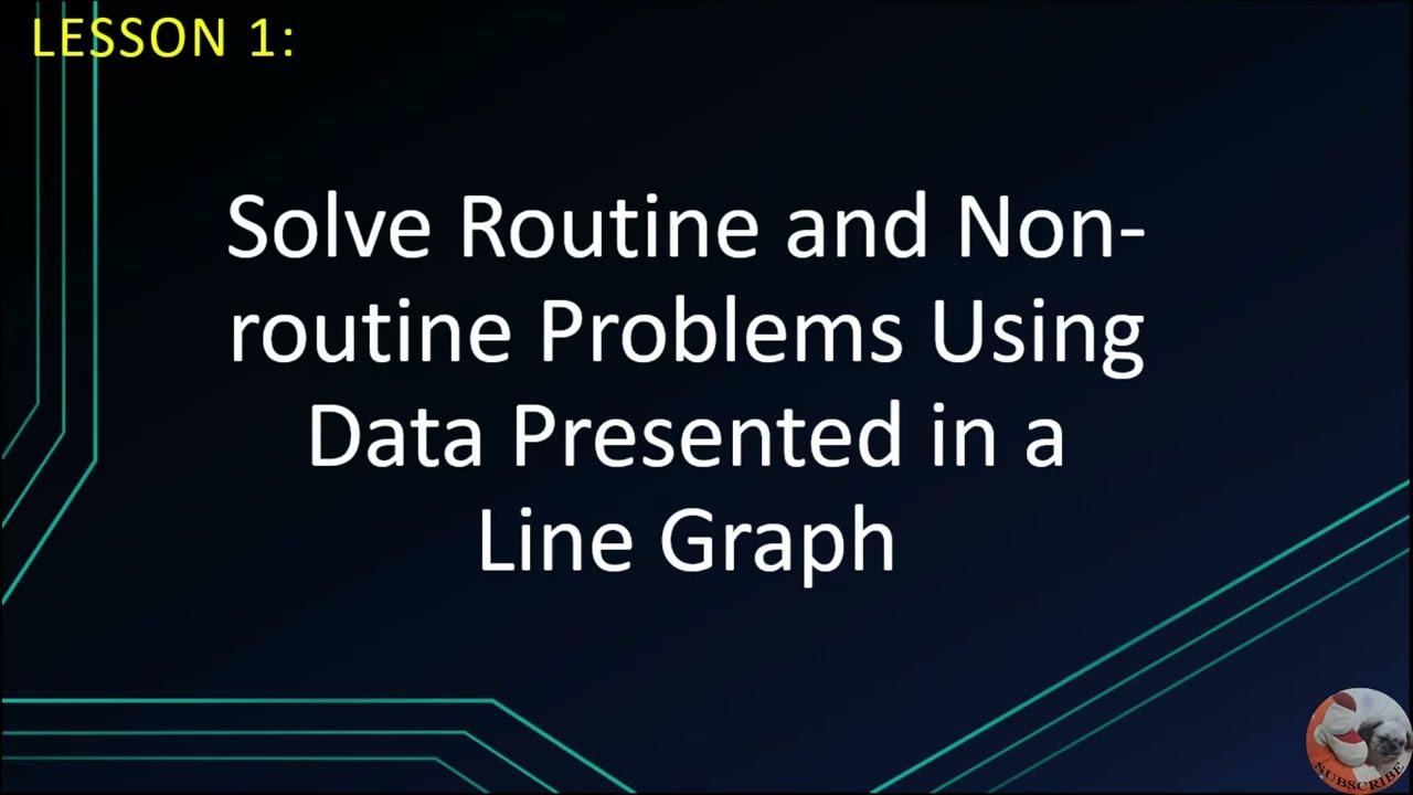 Quarter4 Week7 Grade5 Math Solve Routine And Non Routine Problems Using Data Presented In A Line