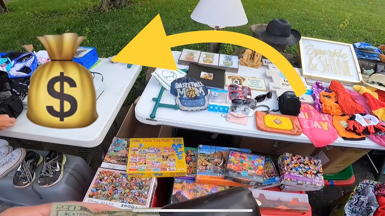 A Table Full of Money at This Sale - YouTube