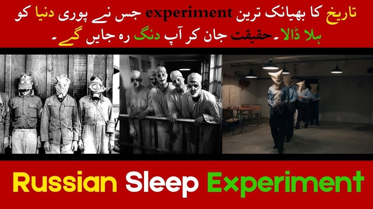 Russian Sleep Experiment || What Was The Real Truth Behind It || Why ...
