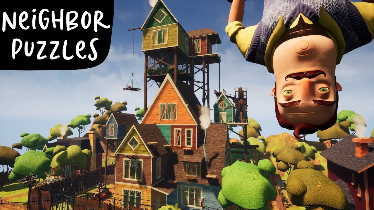 Neighbor Puzzles - Hello Neighbor mod kit - YouTube