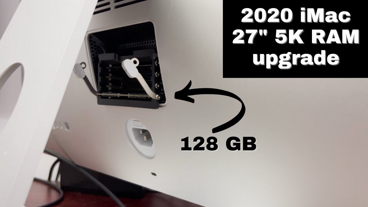 2020 5K 27-inch iMac Memory Upgrade - 128GB! - YouTube