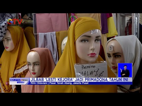 Jilbab Lesti Kejora jadi Tren Baju Lebaran 2022 di Pasar Tanah Abang #BuletiniNewsSiang 10/04