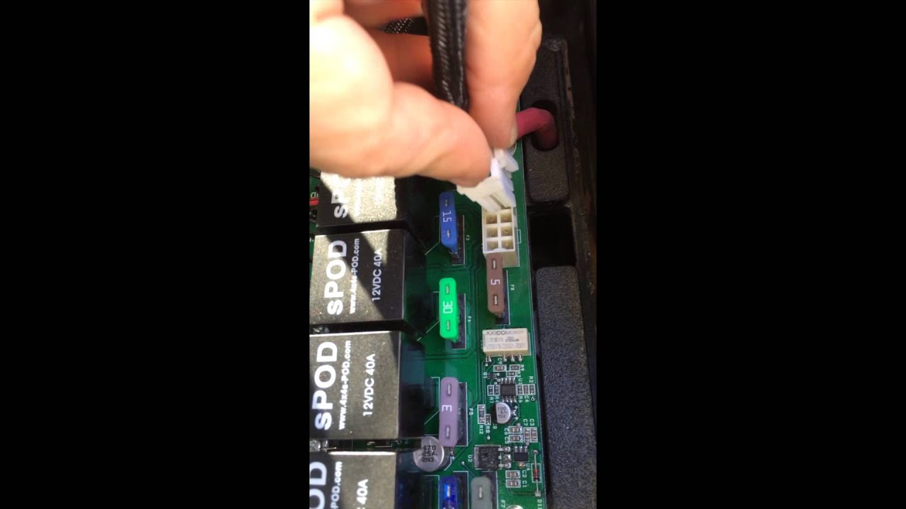 sPOD Remote Control Power Module installation on a Toyota Tacoma - YouTube