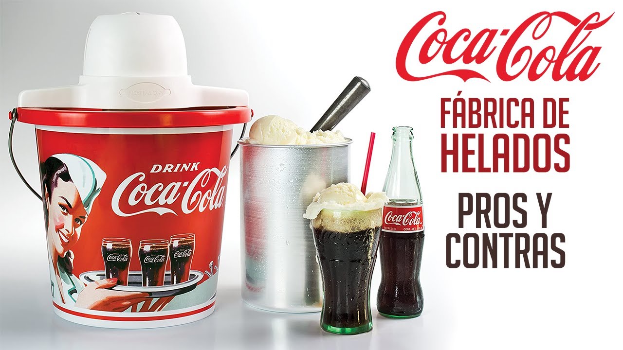 Maquina de helados Coca-Cola (Nostalgia) ¿Vale la pena? - YouTube