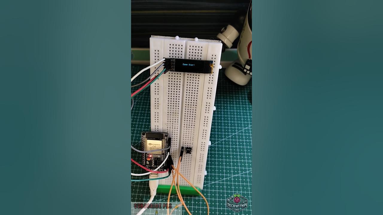 ESP32 + OLED: Build & Play Chrome Dinosaur Game#ESP32 #DinoGame #OLEDDisplay #Arduino # ...