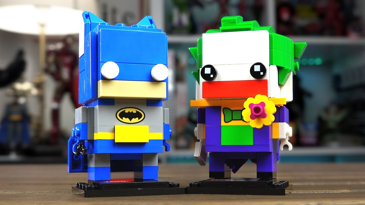 LEGO BrickHeadz - БЭТМЕН И ДЖОКЕР (41491) - YouTube