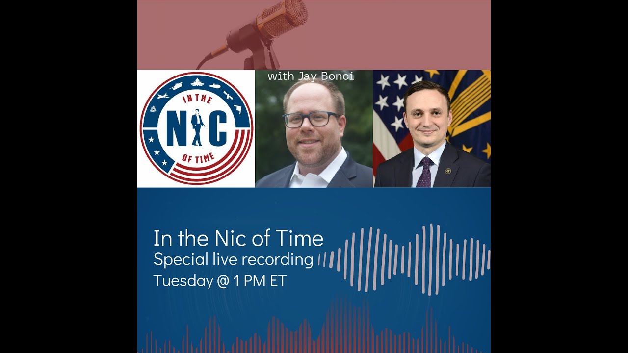 In the Nic of Time with Jay Bonci, Air Force, CTO - YouTube