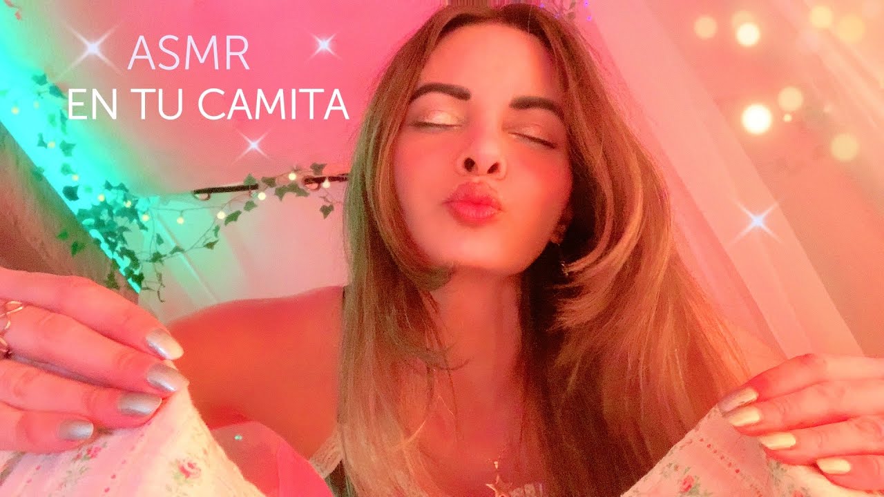 🌙 ASMR EN TU CAMITA🛌💜 | ASMR IN YOUR BED | ASMR ESPAÑOL - YouTube