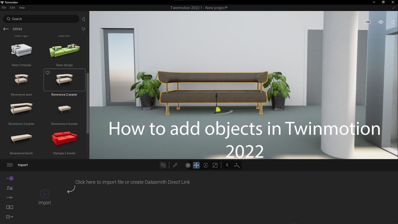 How To Add Objects In Twinmotion 2022 YouTube How To Add Objects In Twinmotion 2022 YouTube