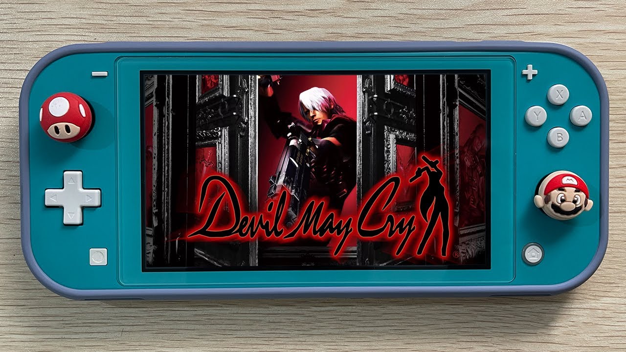 Devil May Cry nintendo switch lite gameplay - YouTube