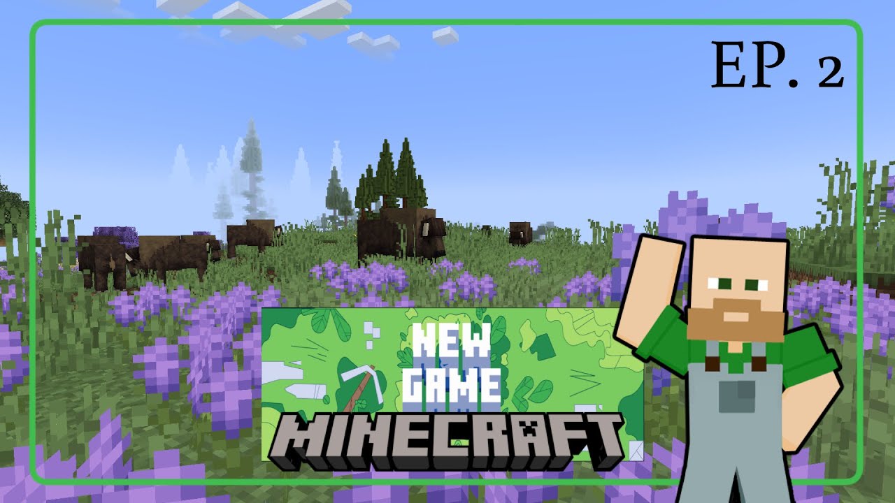 "LOST IN LAVENDER FIELDS" New Game Modpack Minecraft EP. 2 - YouTube