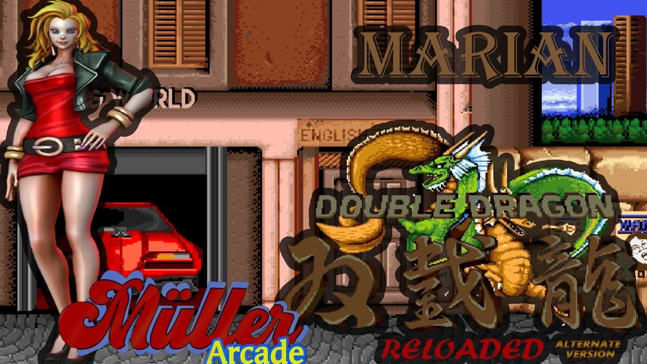 DOUBLE DRAGON RELOADED ALTERNATE - FULL GAMEPLAY - MARIAN - OPENBOR ...