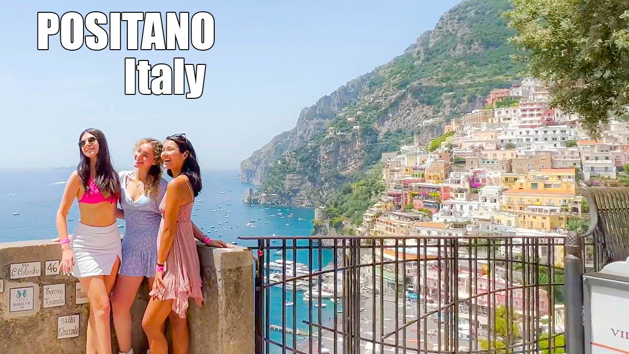 🌟 Experience the Magic! POSITANO Amalfi Coast Italy Walking Tour 🚶‍♀️🌞 ...