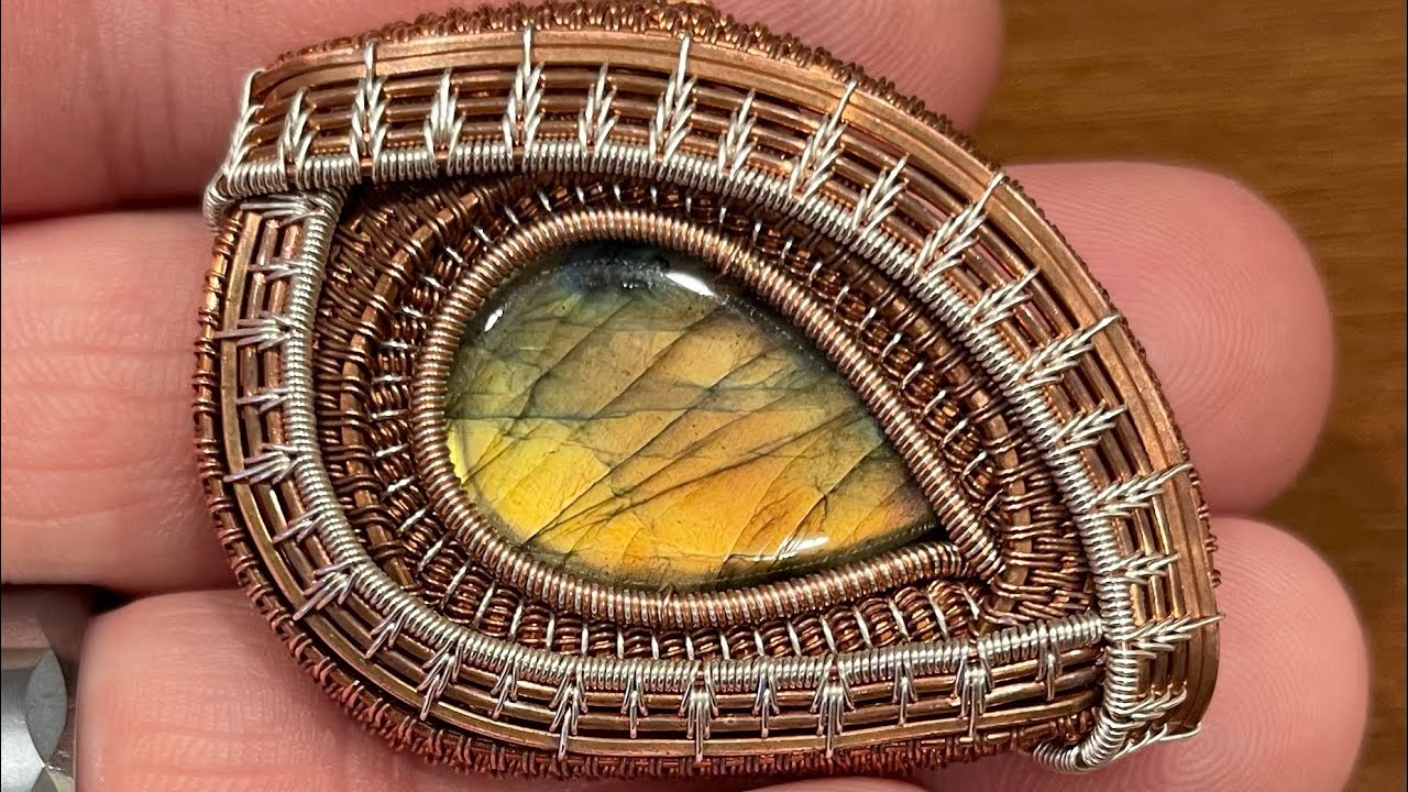 Wire wrapped eye process pictures and videos. - YouTube