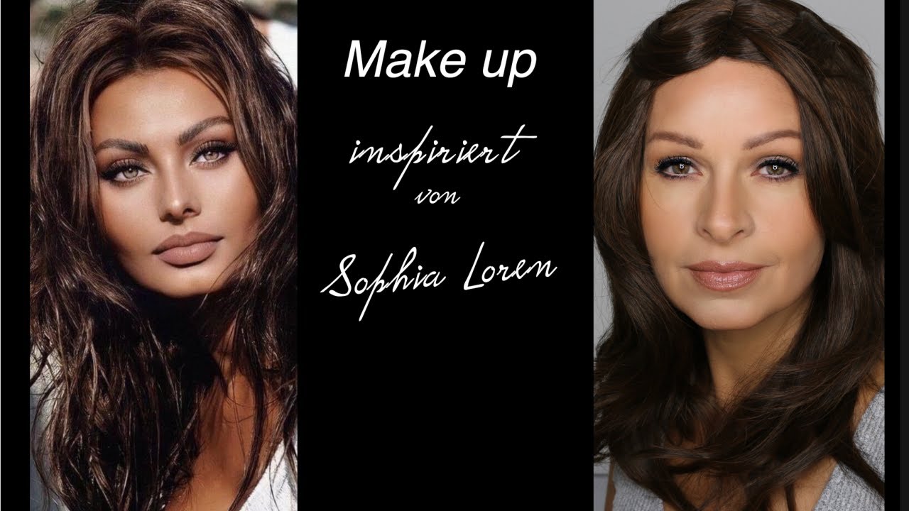 Inspiriert von SOPHIA LOREN Make up Look I Mamacobeauty - YouTube