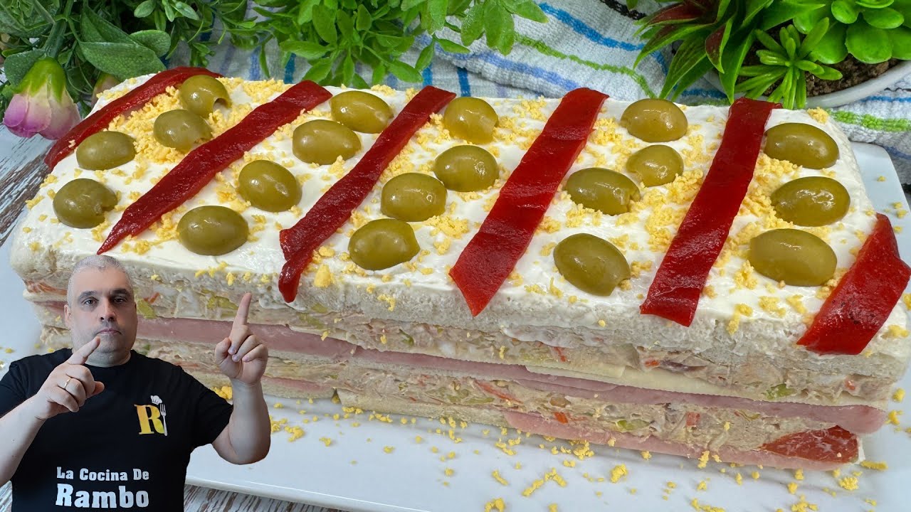 Pastel frío de Verano con pan de molde (muy Fácil y Rápido) 😎 ¡Éxito ...