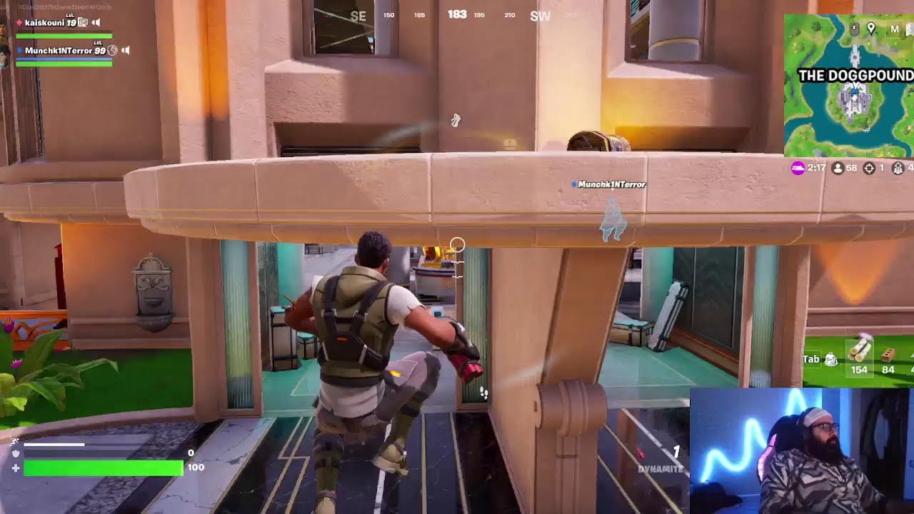 first time playing fortnite come watch - YouTube