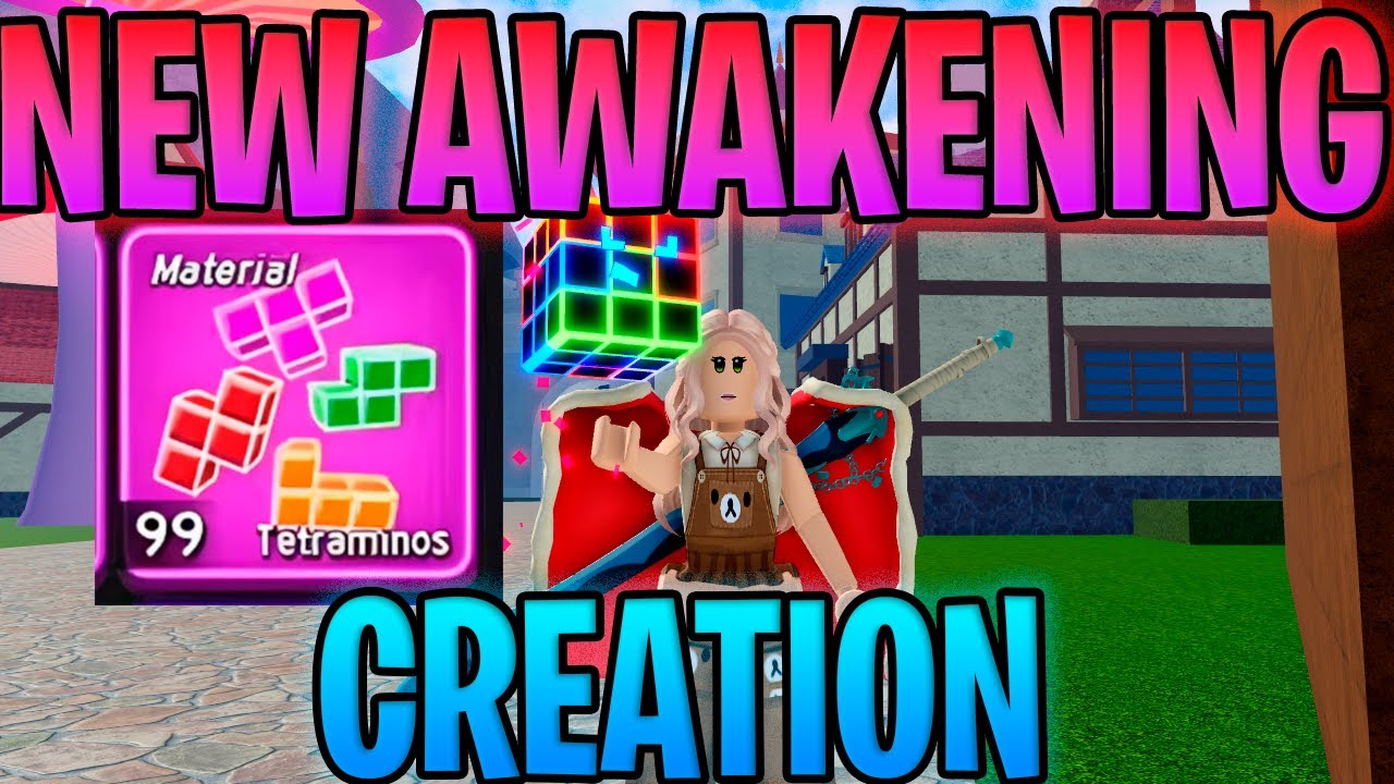 NEW AWAKENING CREATION IN NEW UPDATE BLOX FRUITS - YouTube