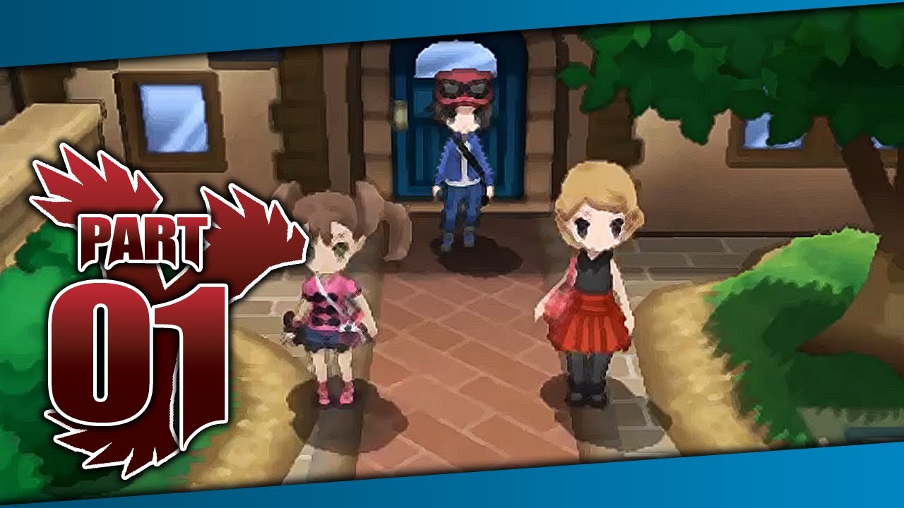 Pokémon Y - Part 1 - Arriving in Kalos & Rival Shauna Battle! - YouTube