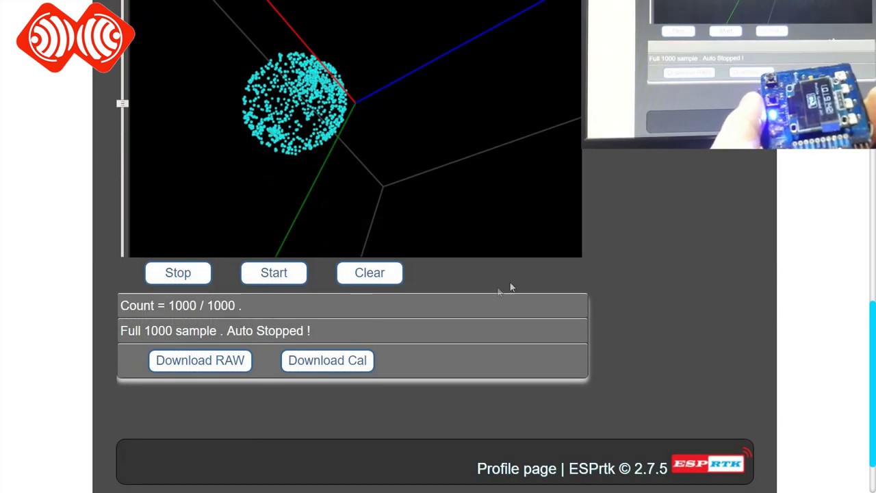 Using Calibration Helper to get Raw magnetometer data .txt orr .svc on ...