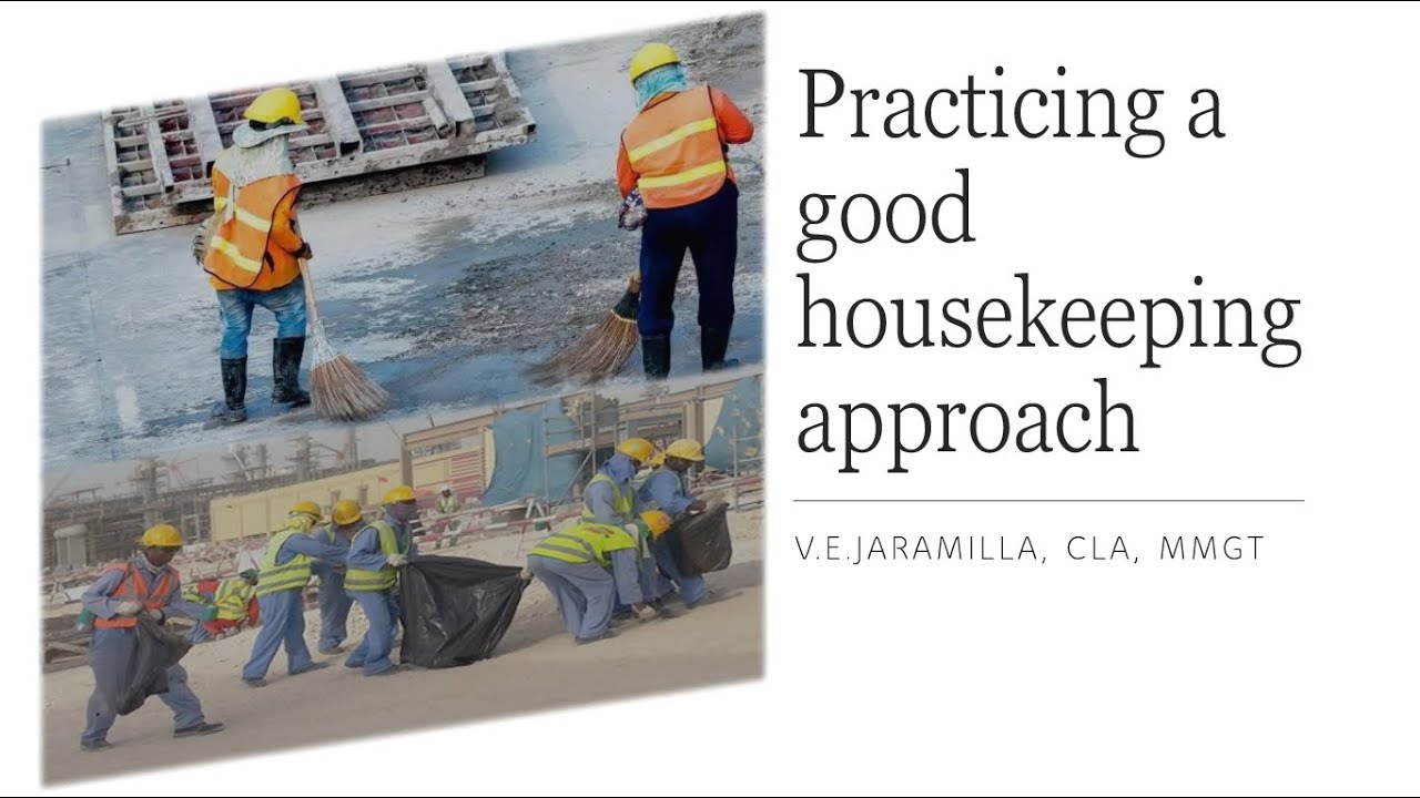 7s of good housekeeping: Module 1: Why do we need this training? - YouTube