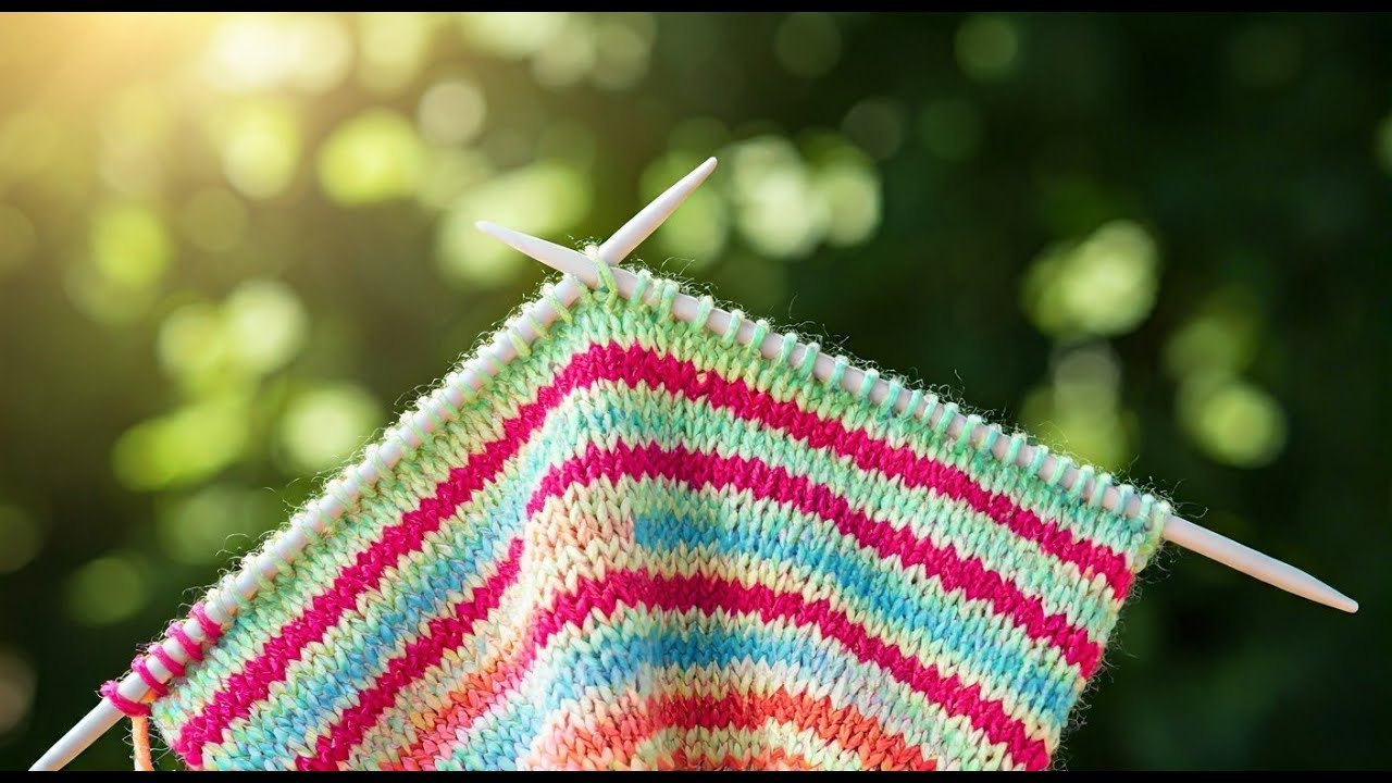 💜 ️ Continental Knitting for Dummies. Complete Guide. Basics knitting ...