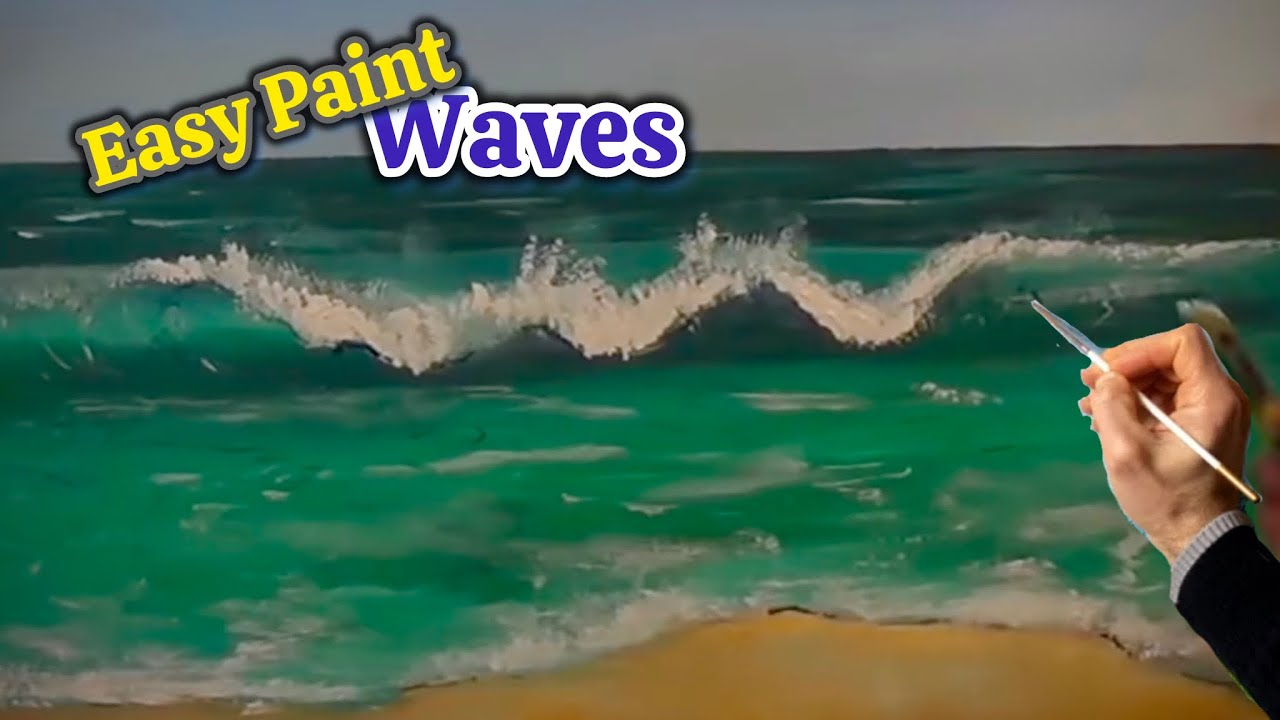 Discover the Easiest Seascape Painting Technique for Beginners - YouTube