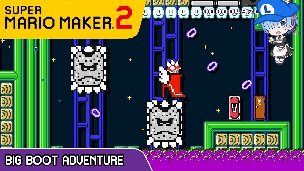 The LONGEST Boot Adventure Level that I've Ever PLAYED! [Super Mario ...