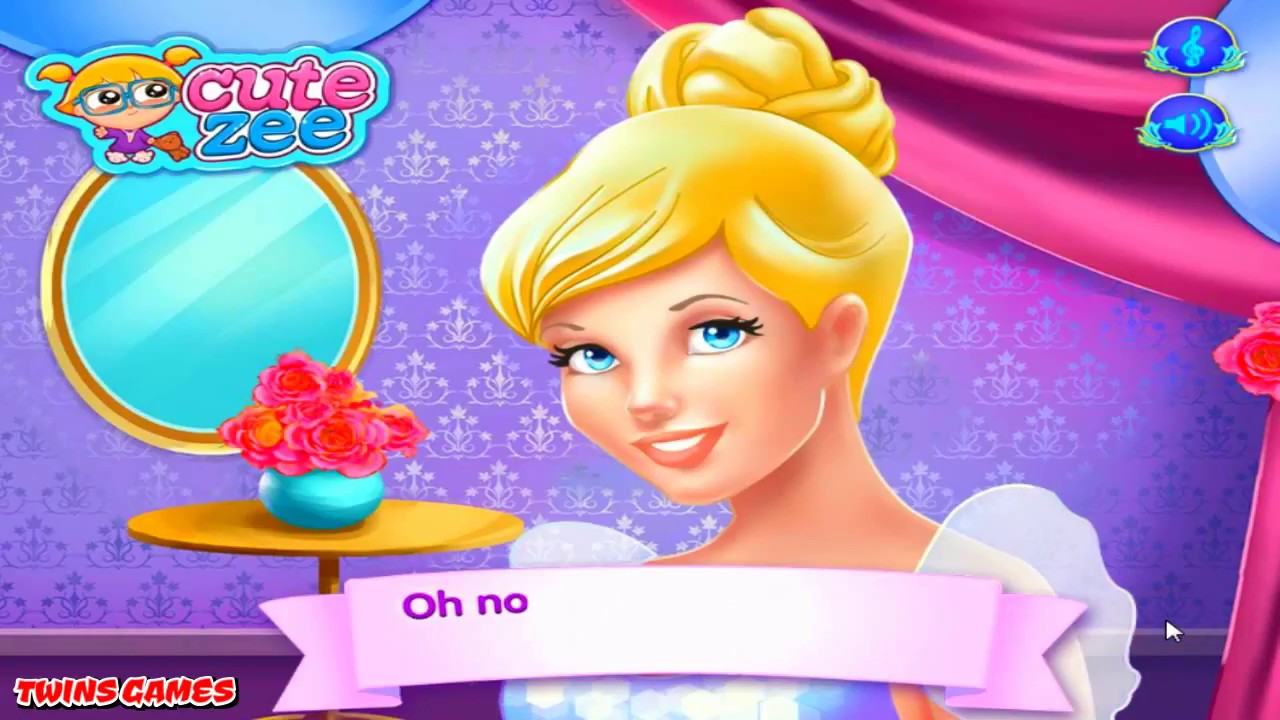 Cinderella's Wedding Makeup Disney Princess Cinderella GAMES FOR KIDS ...