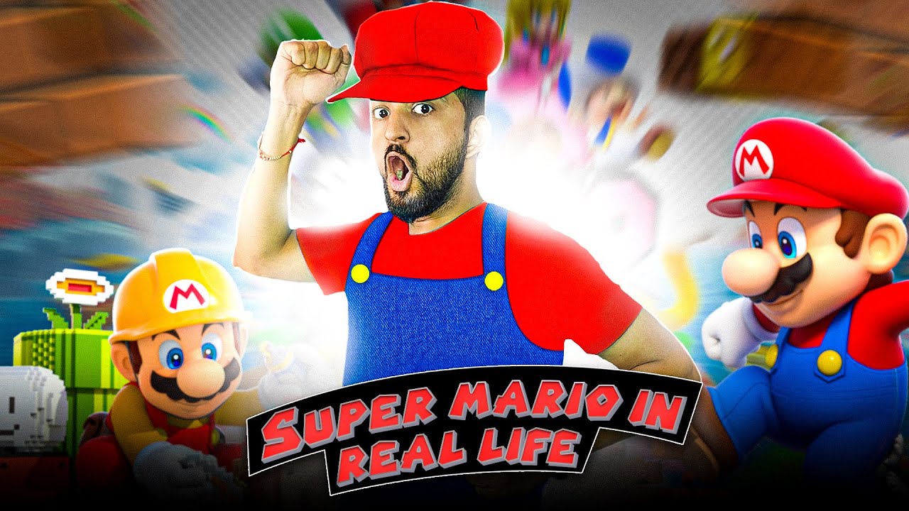 Super Mario Real Life Experience in VR - YouTube